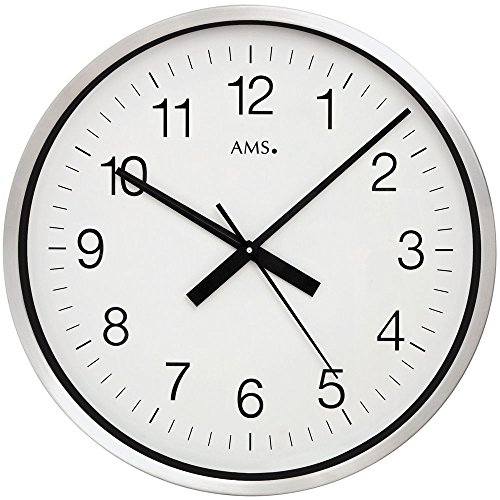 Große Wanduhr 60cm / AMS 5949 Wanduhr XXL in Übergröße Gehäuse edel ... Große Wanduhr 60cm / AMS 5949 Wanduhr XXL in Übergröße Gehäuse edel ...