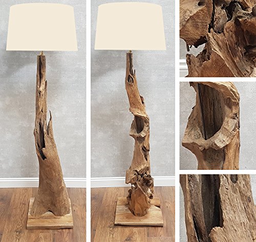 Stehlampe Holz Massiv